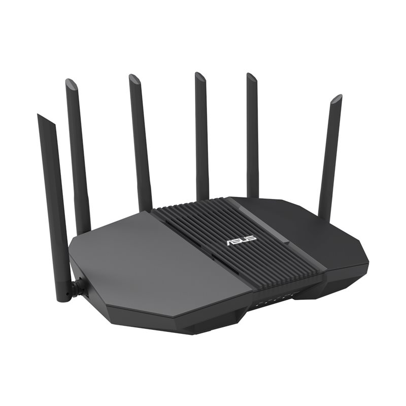 Asus RT-BE90U, Tri-band BE9400 Wi-Fi 7 -reititin, 802.11be, musta ...