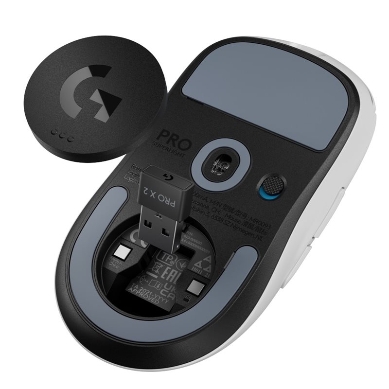 Logitech G PRO X SUPERLIGHT 2, langaton pelihiiri, 32 000 dpi, valkoinen - Jimms.fi