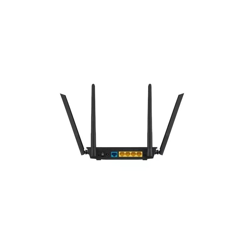 Asus RT-AC1200 V2, Dual‑Band AC1200 Wi‑Fi 5 -reititin, 802.11ac, musta ...